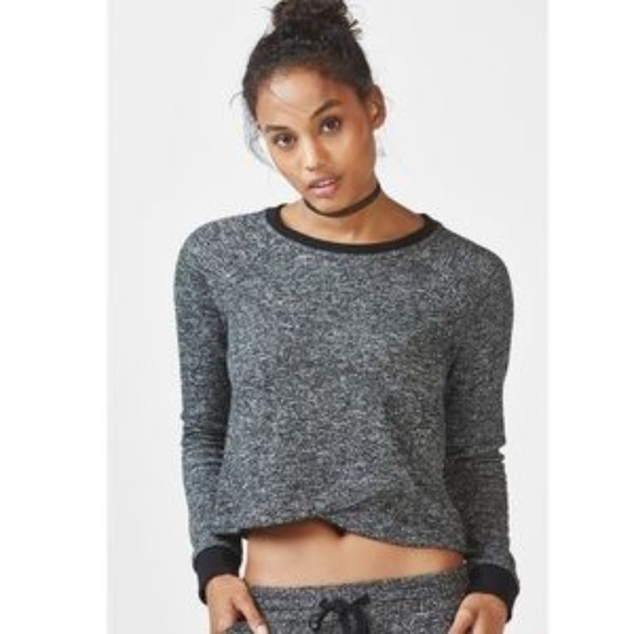 Fabletics | Tops | Fabletics Keeva Marled French Terry Pullover M ...